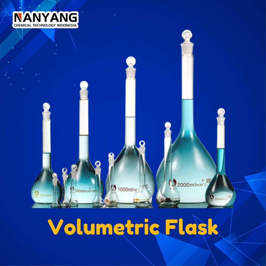 Jual Labu Ukur Volumetrik Transparent Volumetric Flask/ Labu Volumetri ...