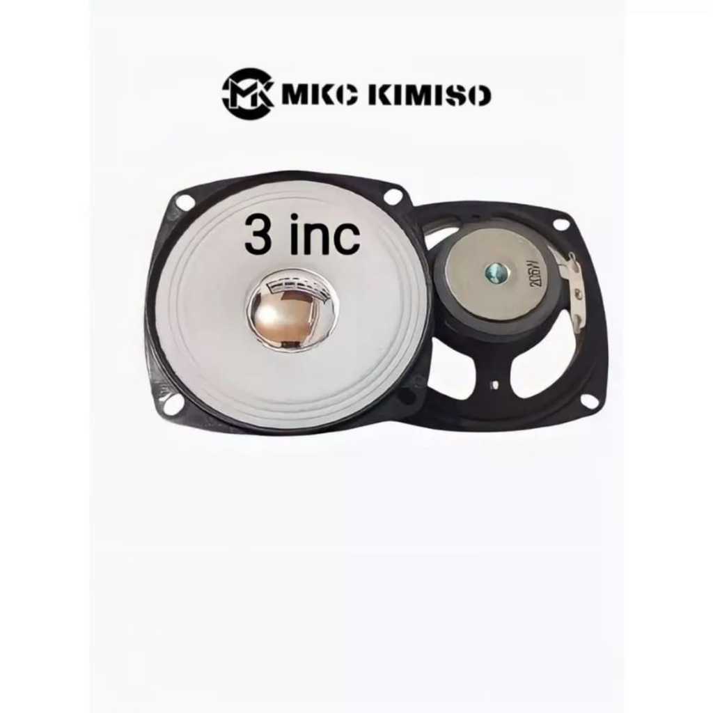 Jual SPEAKER 3 INCH BASS 4 OHM 10 WATT SPEAKER BASS WOOFER 3 INCH ...