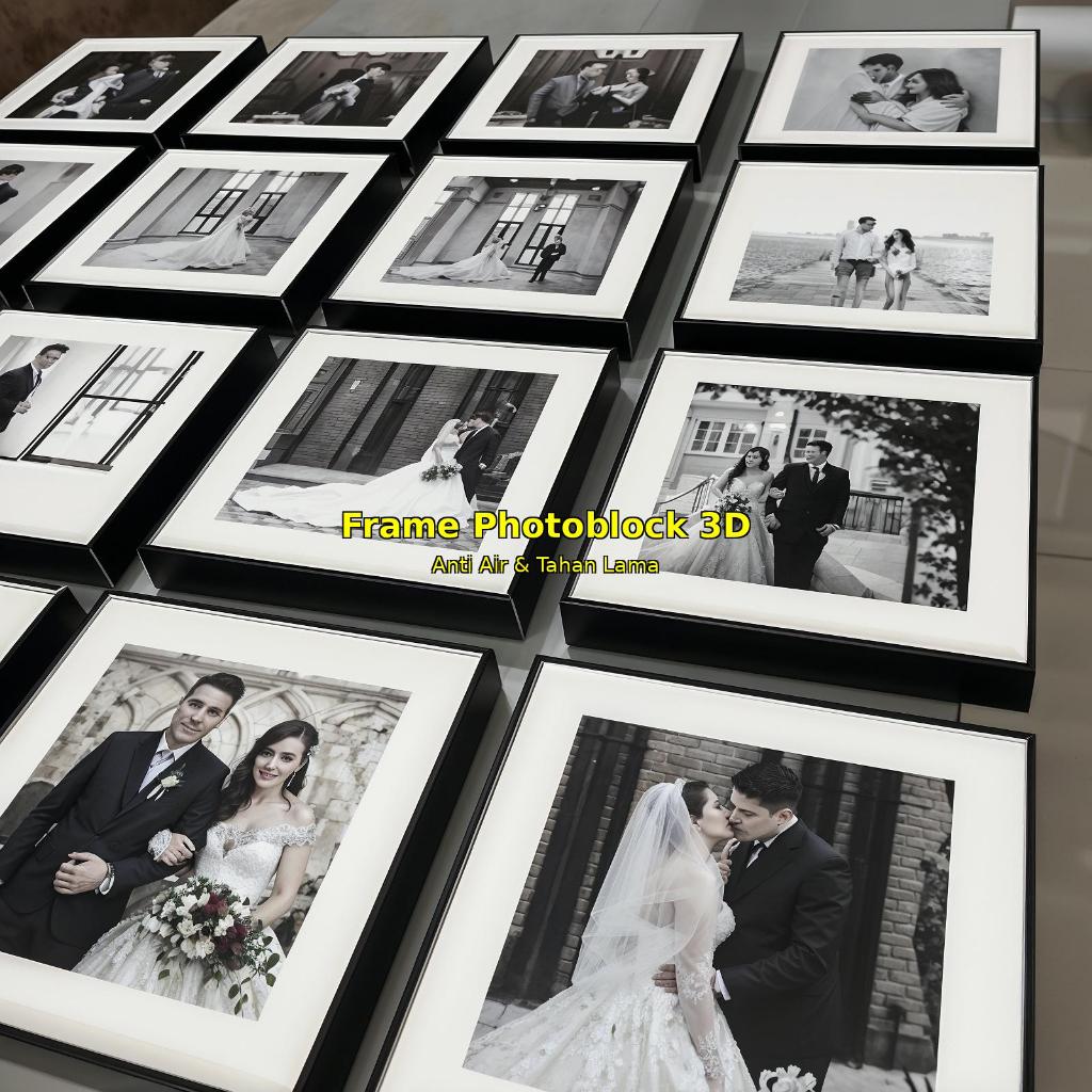 Jual FRAME PHOTOBLOCK 3D | INSTA FOTO WALL | BEAUTY FRAME BAHAN FIBER ...
