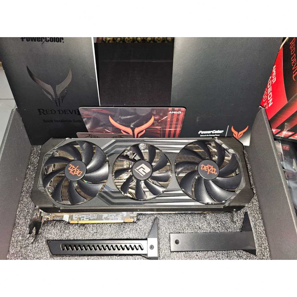 Jual VGA Power Color Red Devil RX 6900 XT 16GB Fullset | Shopee Indonesia