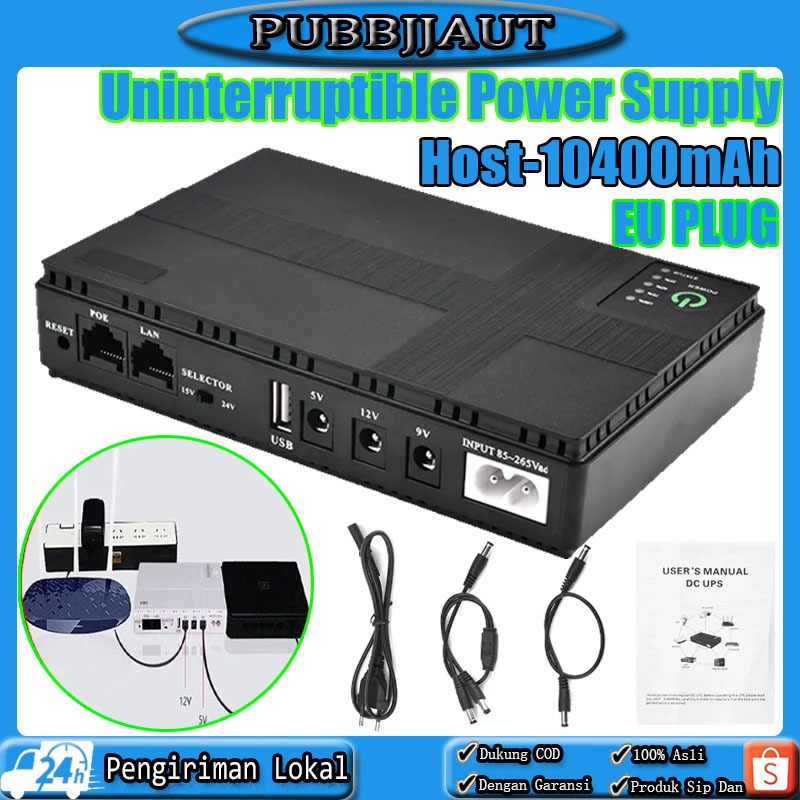 Jual Power Supply UPS Router Backup Power DC Power Adapter ...