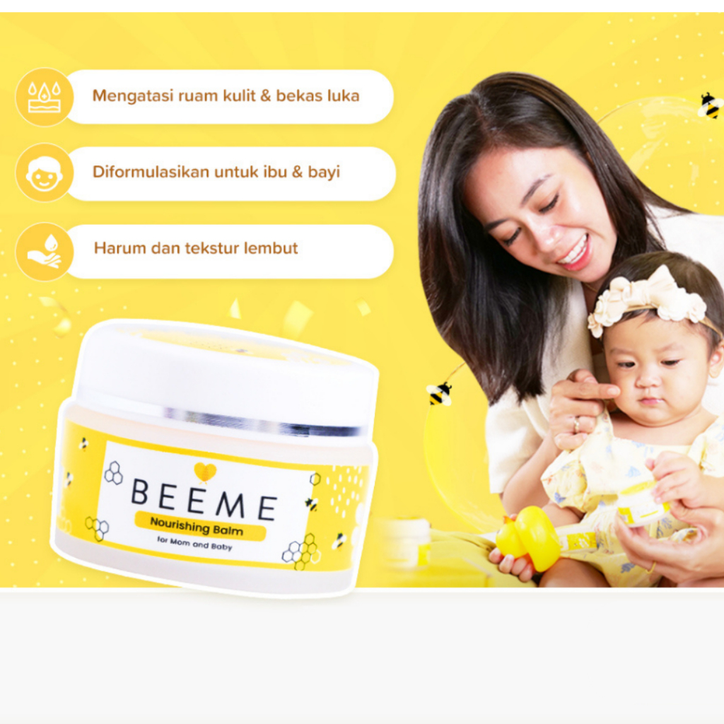 Jual Beeme Nourishing Balm | SKINCARE IBU DAN ANAK / Bee Me | Shopee ...