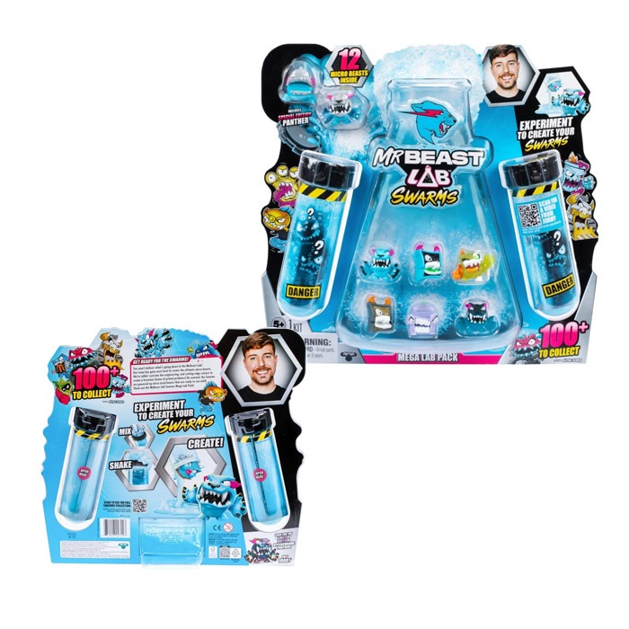 Jual Mr Beast Lab Swarms Mega Lab 12 Pack Experiment Toy | Shopee Indonesia