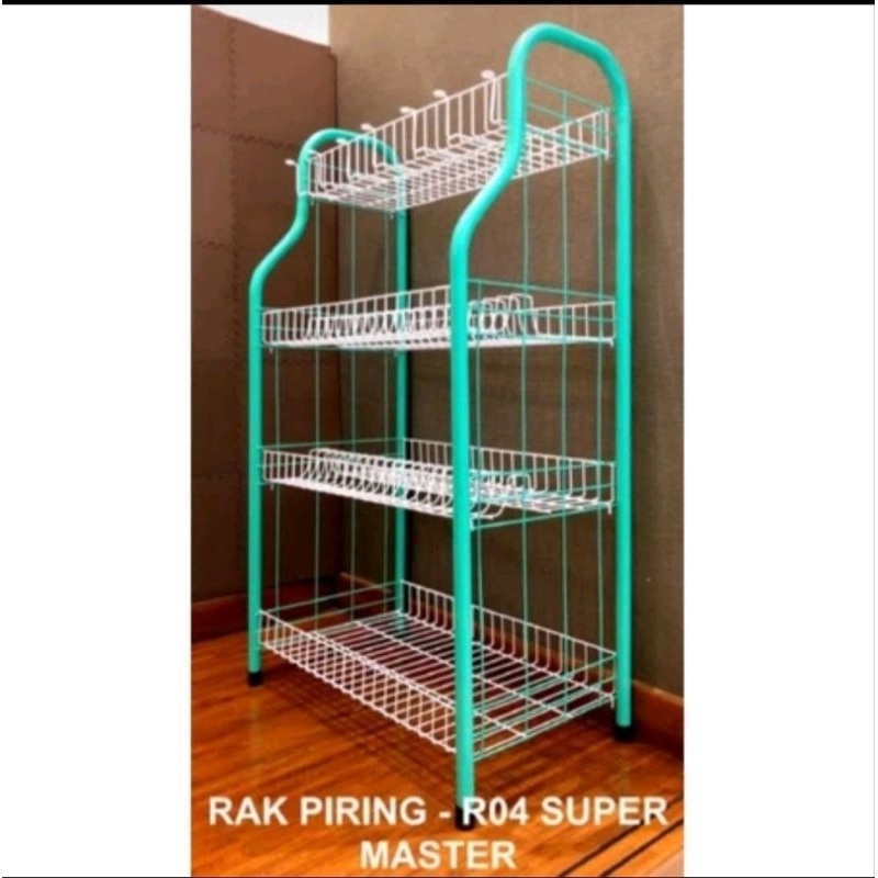 Jual Rak piring Susun 4 Pipa 1 INCH Supermaster / Pipa 7/8 Dragon ...