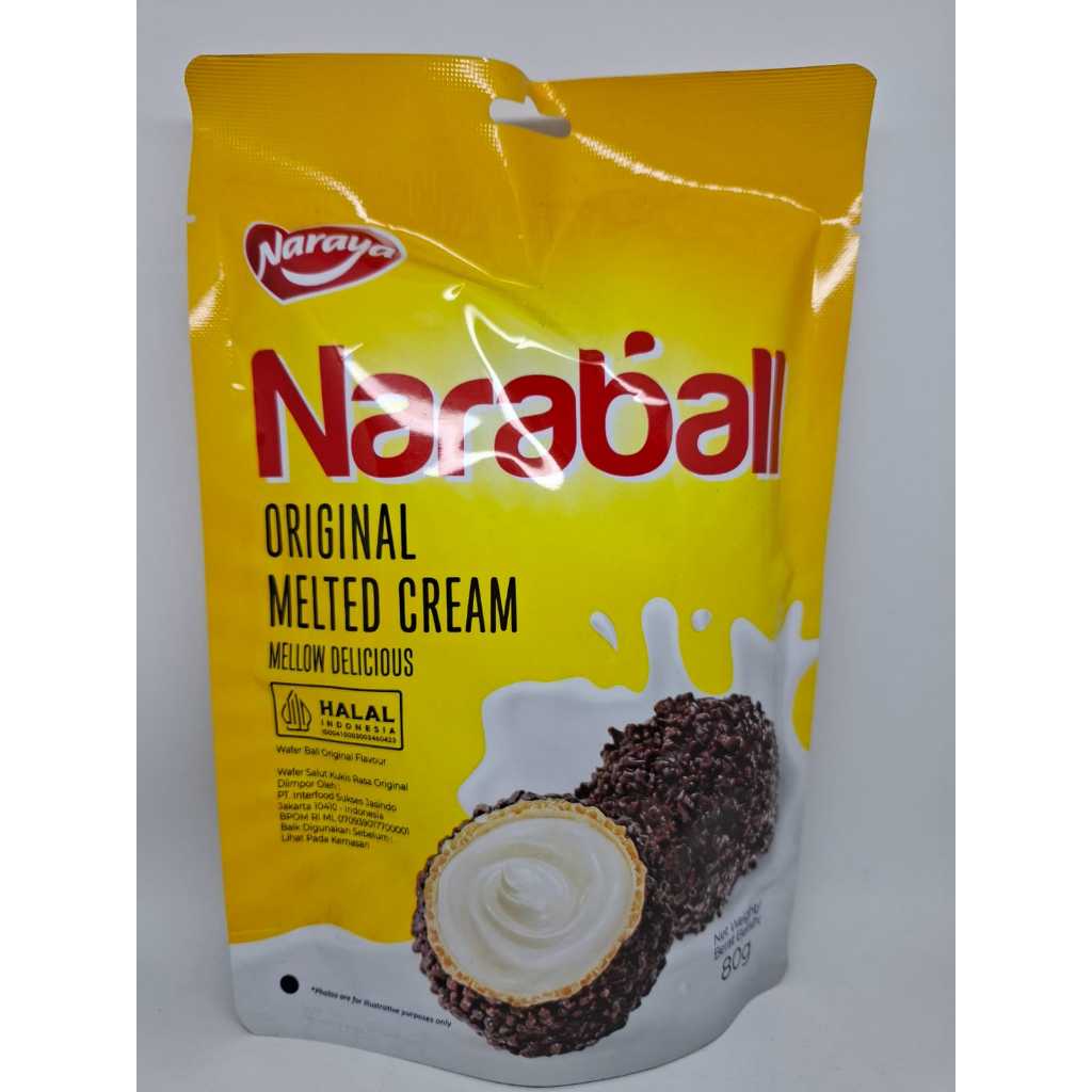 Jual Naraball Waffer Balls 80gr | Shopee Indonesia