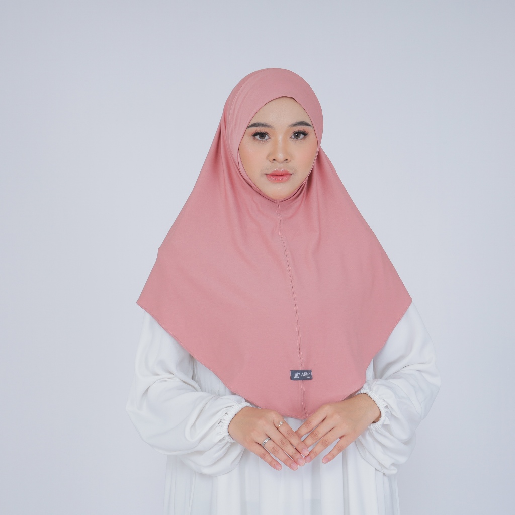 Jual Kerudung Bergo Hamidah Hijab Malay Dagu Soft Ped /Kerudung Instan | Shopee Indonesia