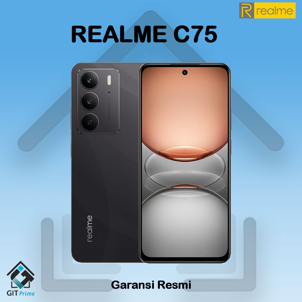 Jual Realme C75 8GB/256GB & 8GB/128GB IP68/IP69 Anti Debu & Air Garansi ...