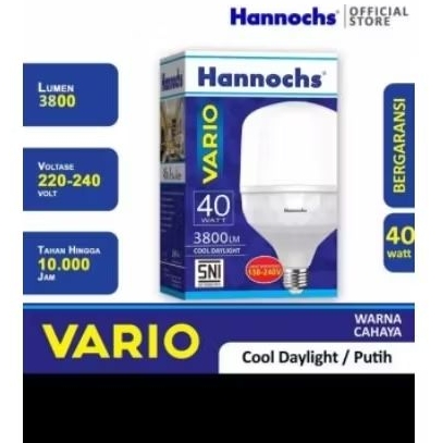 Jual Hannochs Lampu LED VARIO cahaya Putih 40 watt | Shopee Indonesia