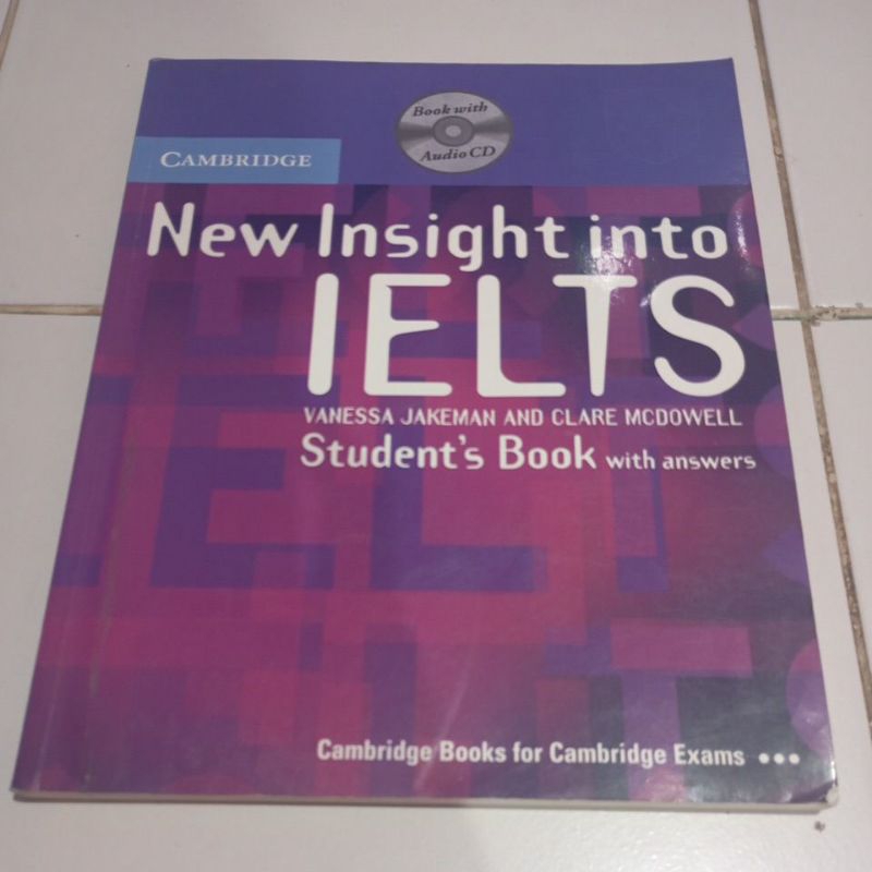 Jual CAMBRIDGE NEW INSIGHT INTO IELTS STUDENT BOOK WITH ANSWERS ...