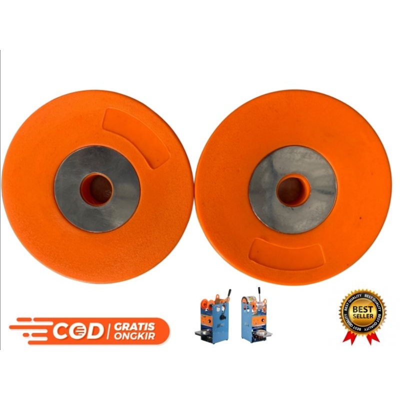 Jual Bulatan Orange Pres Cup Sealer Berlaku Semua Merek Penjepit ...