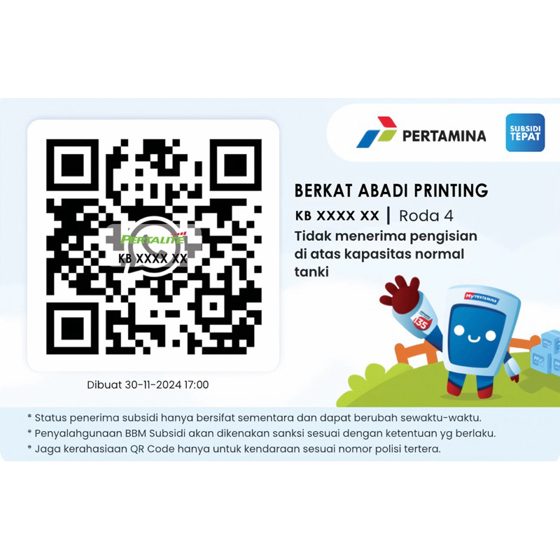 Jual CUSTOM QR Code Pertamina ! | Shopee Indonesia