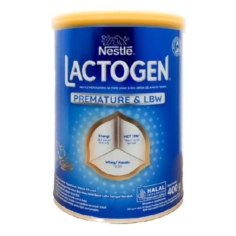 Jual Lactogen Premature susu formula untuk bayi prematur dan BBLR 400 ...