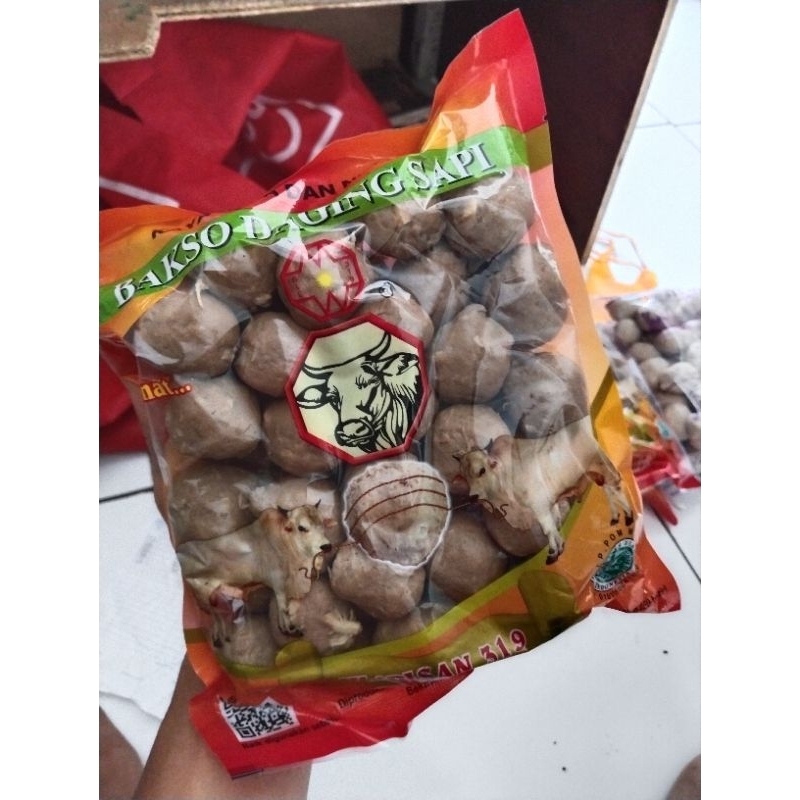 Jual Bakso urat daging sapi cap WARISAN 319 isi 50 pcs | Shopee Indonesia