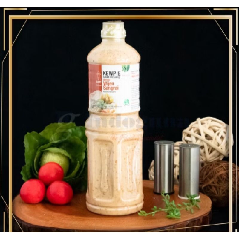 Jual KEWPIE SALAD DRESSING ROASTED SESAME 1ltr/SAOS WIJEN SANGRAI ...