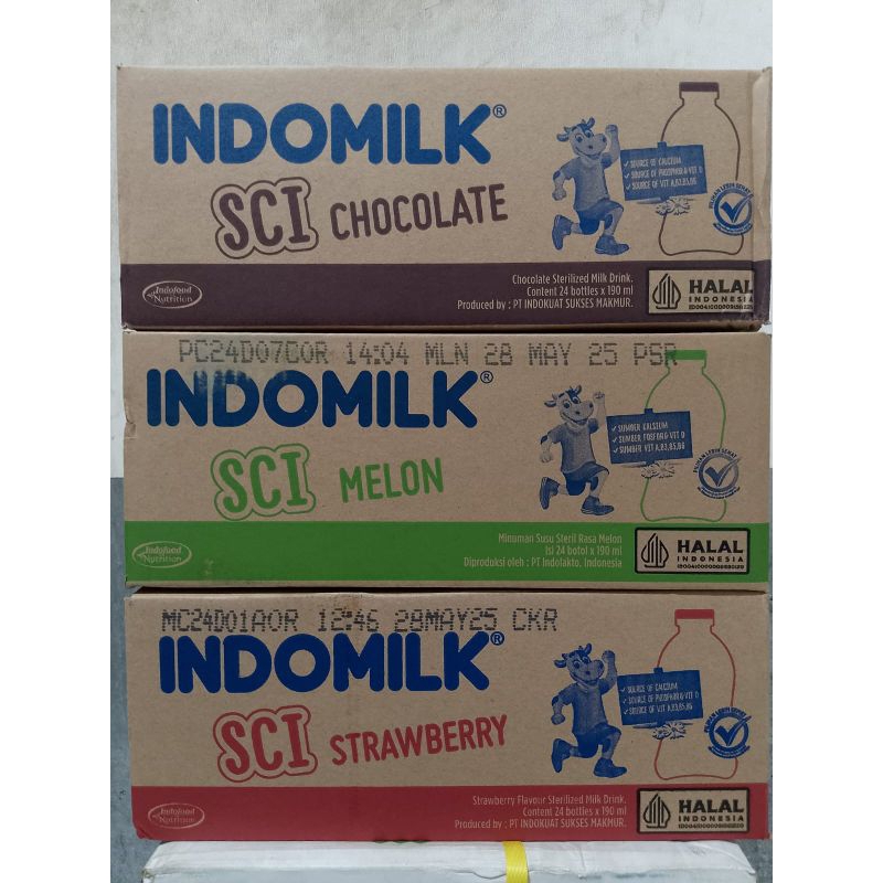 Jual SUSU INDOMILK BOTOL 180 ML | Shopee Indonesia