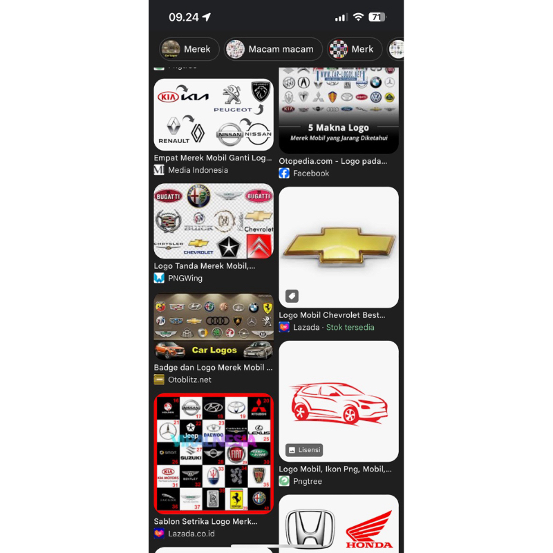 Jual logo mobil | Shopee Indonesia