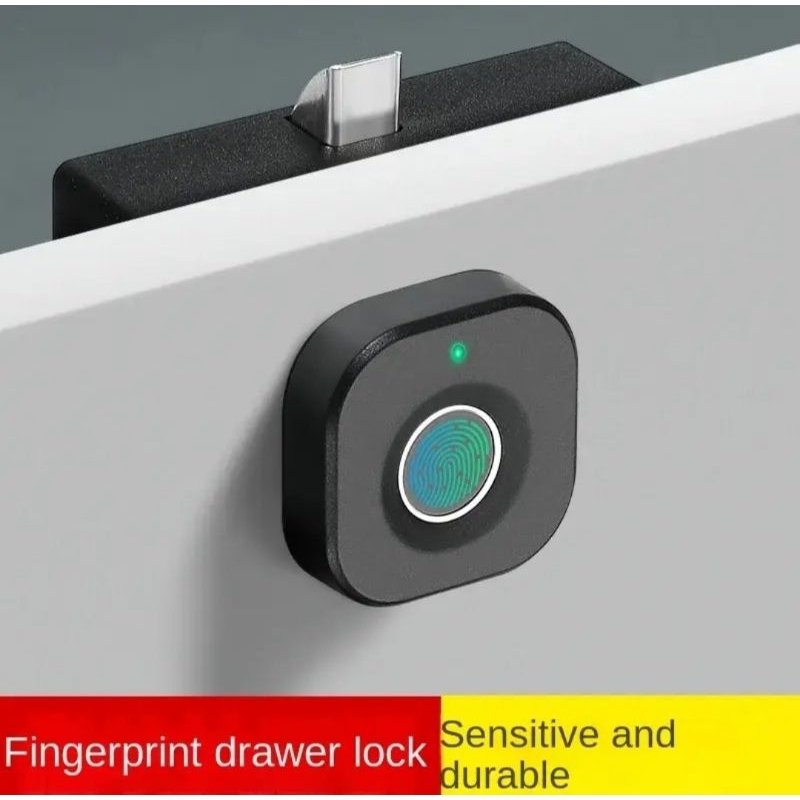Jual kunci lemari pintar fingerprint password anti theft keyless smart ...