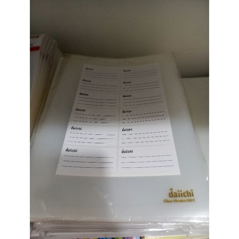 Jual map plastik bening / map L daichi F4 1 pack | Shopee Indonesia
