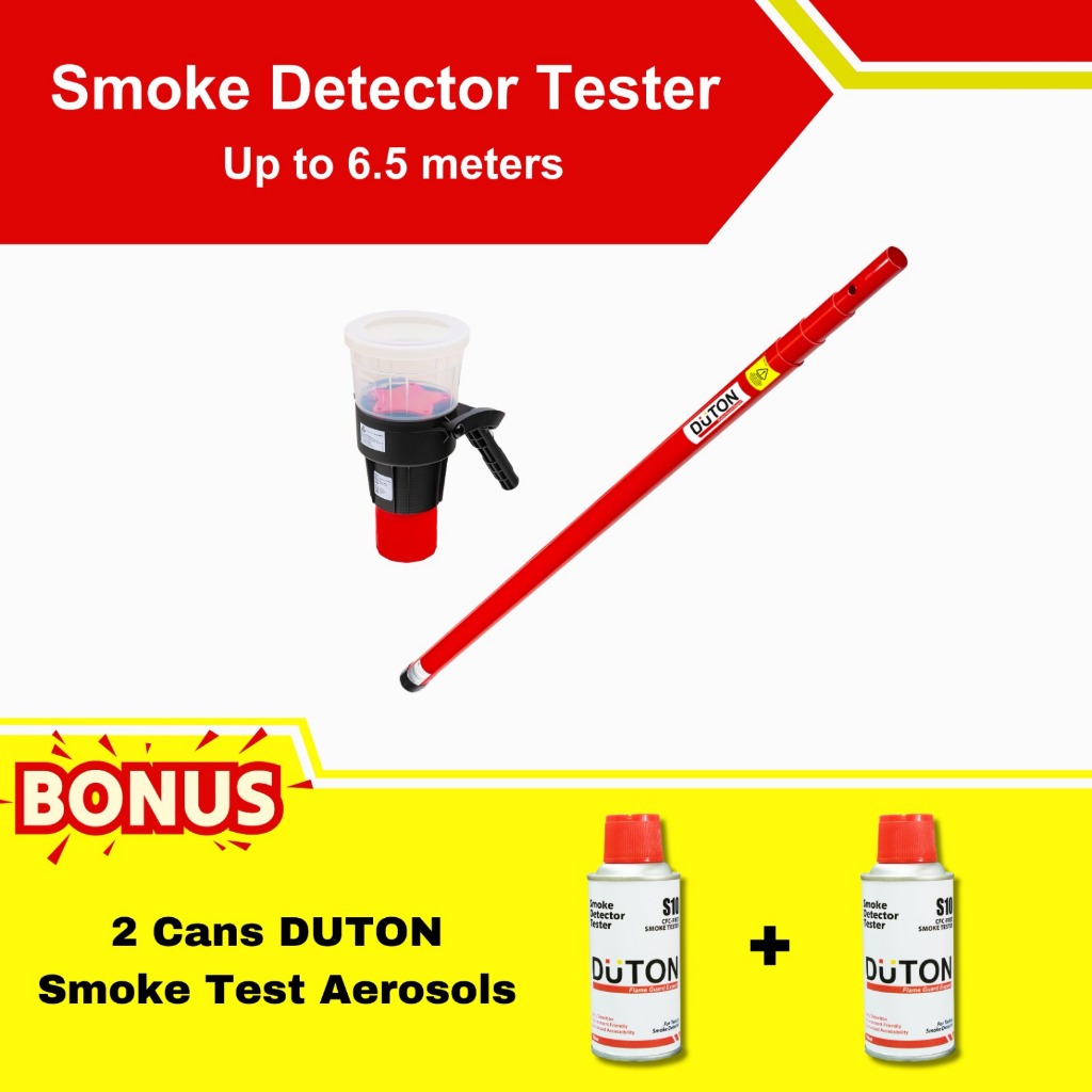 Jual Smoke Detector Tester Detektor Asap Equivalent SOLO 809 Jarak 6,5 ...
