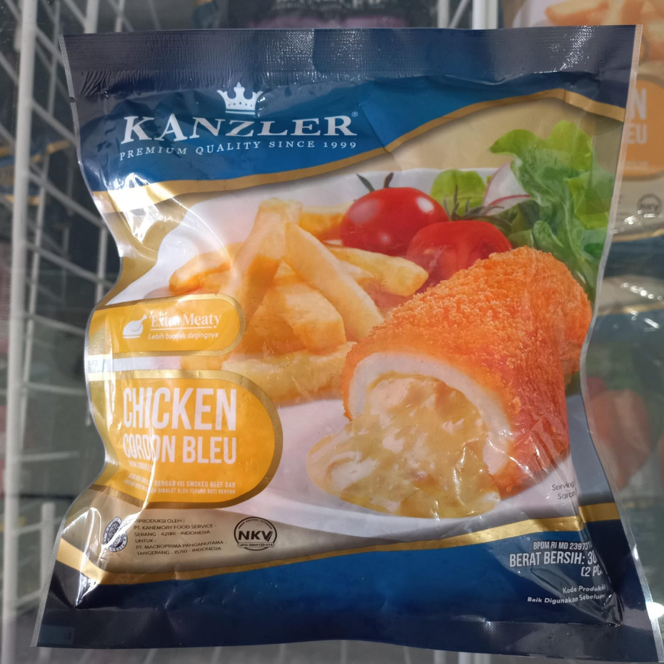 Jual Kanzler Chicken Cordon Bleu Box 2pcs 300gr | Festive frozen food ...