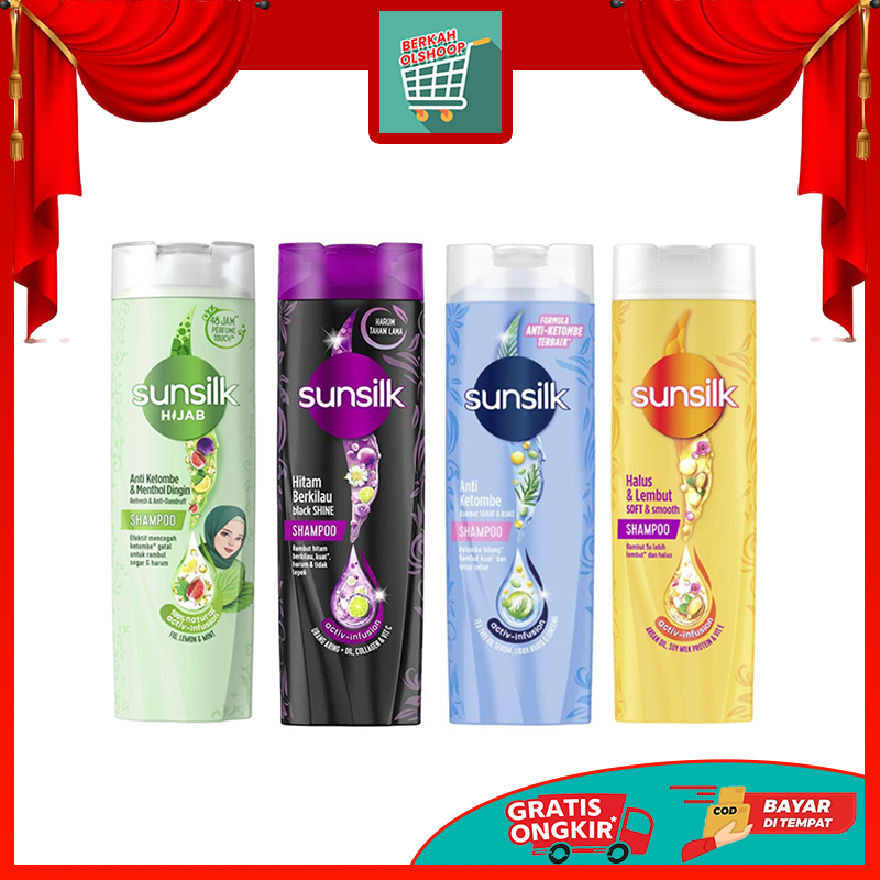 Jual SUNSILK SHAMPO SOFT & SMOOTH KUNING KEMASAN BOTOL TANGGUNG 160 ML ...