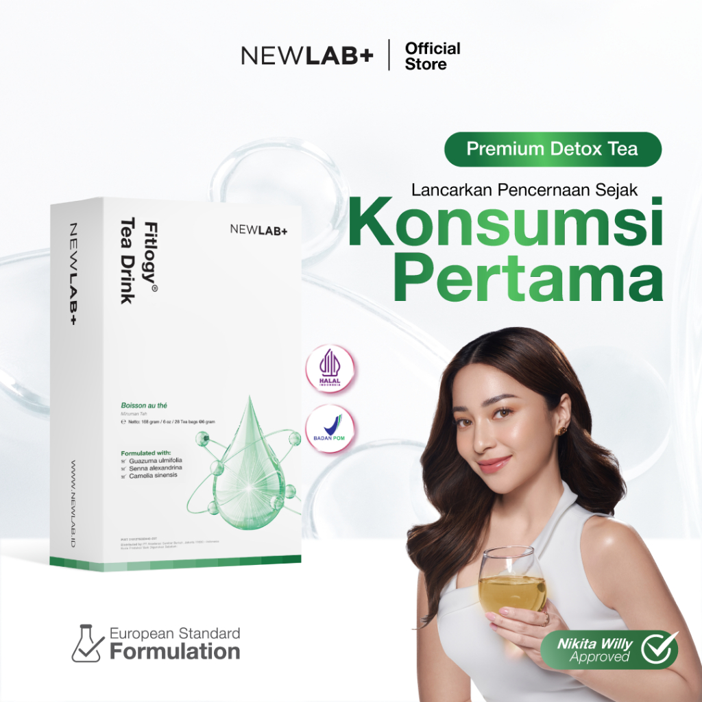 Jual NEWLAB Fitlogy Tea Drink | Herbal Tea | Minuman Teh Hijau Herbal ...