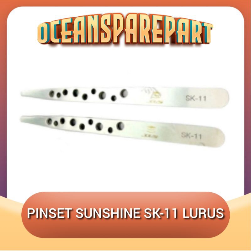 Jual PINSET SUNSHINE SK-11 LURUS | Shopee Indonesia