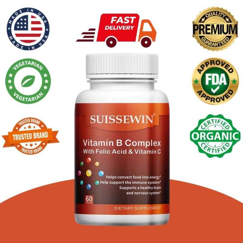 Jual Vitamin B kompleks, mengandung asam folat, biotin B1 B2 B3 B6 B12 ...