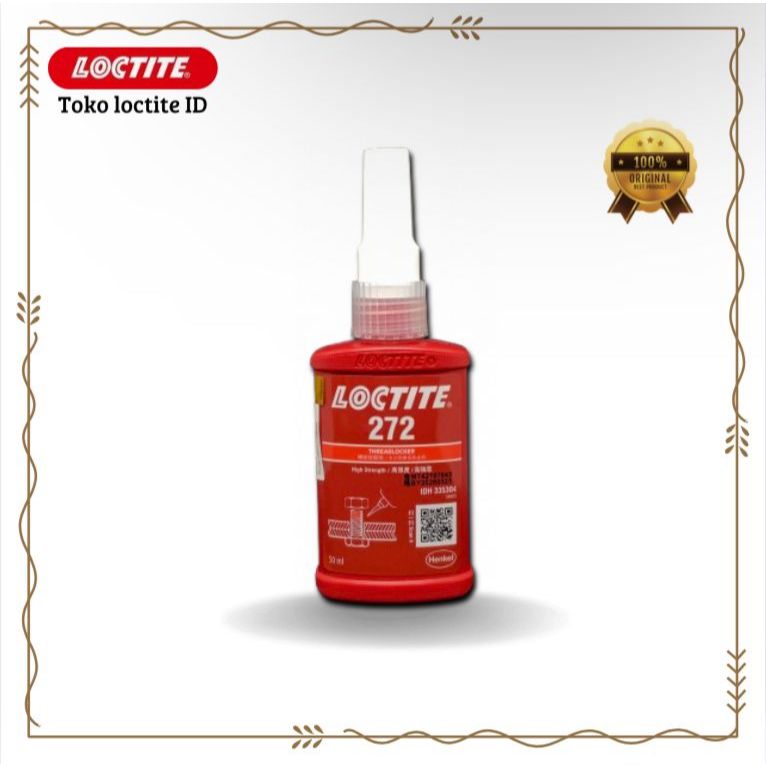 Jual LOCTITE 272 Threadlocker Lem Baut 50 ml | Shopee Indonesia