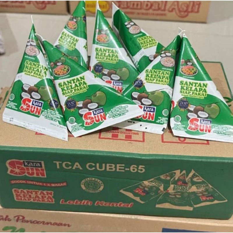 Jual Kara Sun Santan Kelapa TCA Cube-65ml /pcs | Shopee Indonesia