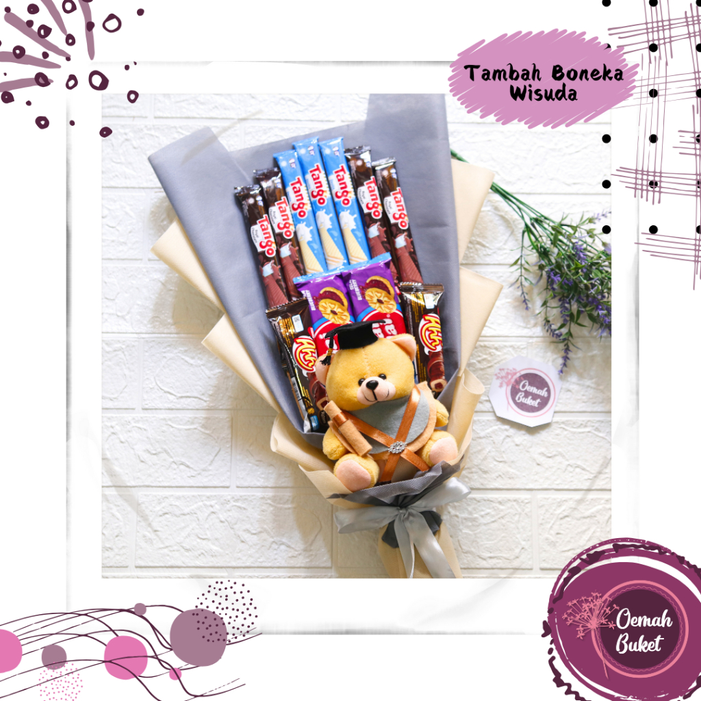 Jual Buket Boneka Wisuda | Buket Snack | Buket Wisuda | Buket Snack ...