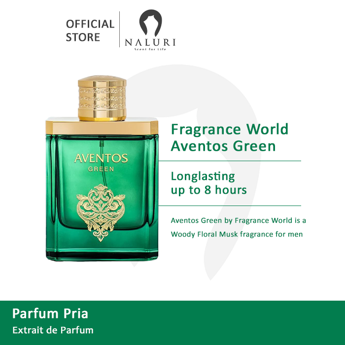 Jual Parfum Original Fragrance World Aventos Green For Man EDP 100 ml ...