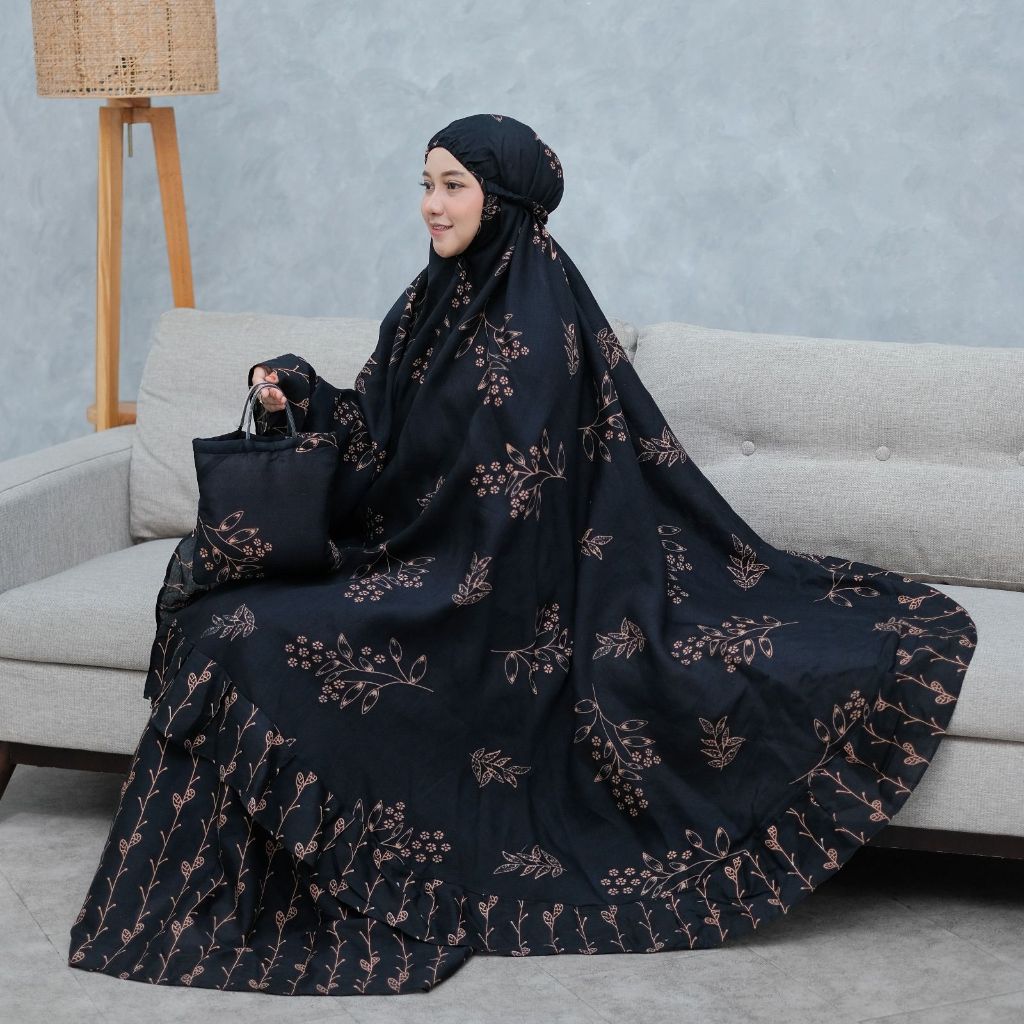 Jual MUKENA BATIK KATUN RAYON / MUKENA JUMBO DEWASA RAYON PREMIUM ...