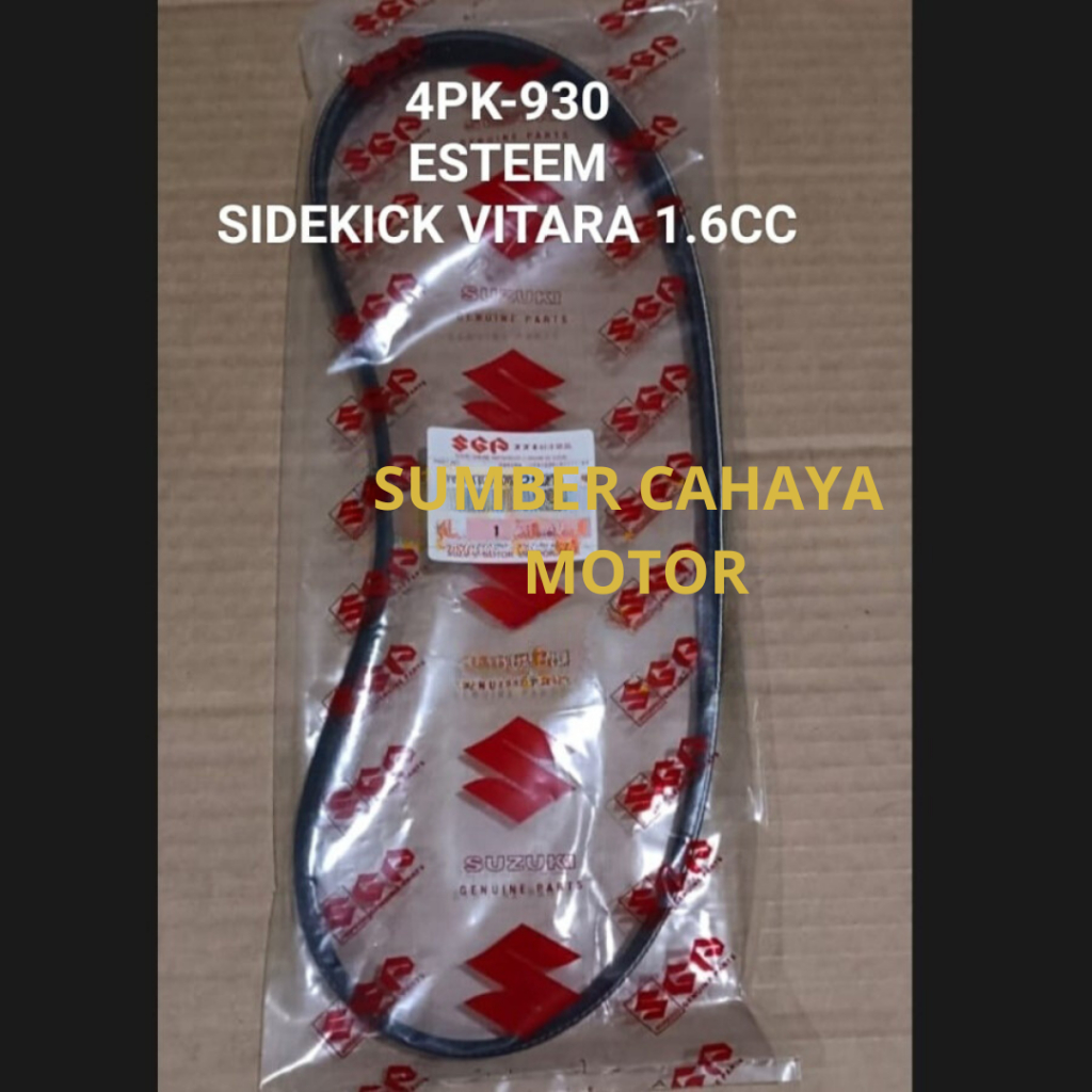 Jual Fan van v belt tali kipas 4PK-930 ESTEEM SIDEKICK VITARA 1.6CC 4PK930 | Shopee Indonesia