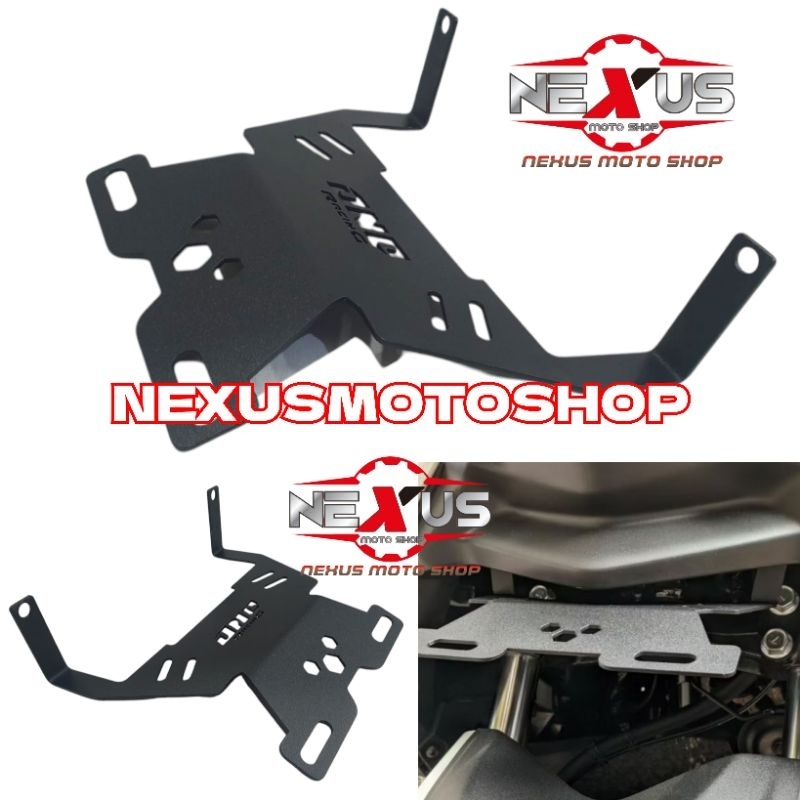 Jual breket plat nomor one racing nmax 155 dudukan plat nomor kumis ...
