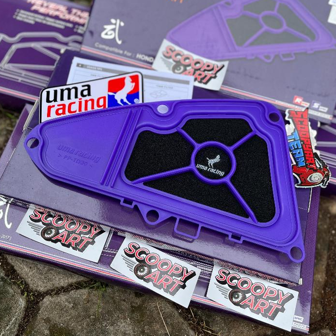 Jual Air Filter Kit Saringan Udara Uma Racing Beat Deluxe Scoopy Genio ...