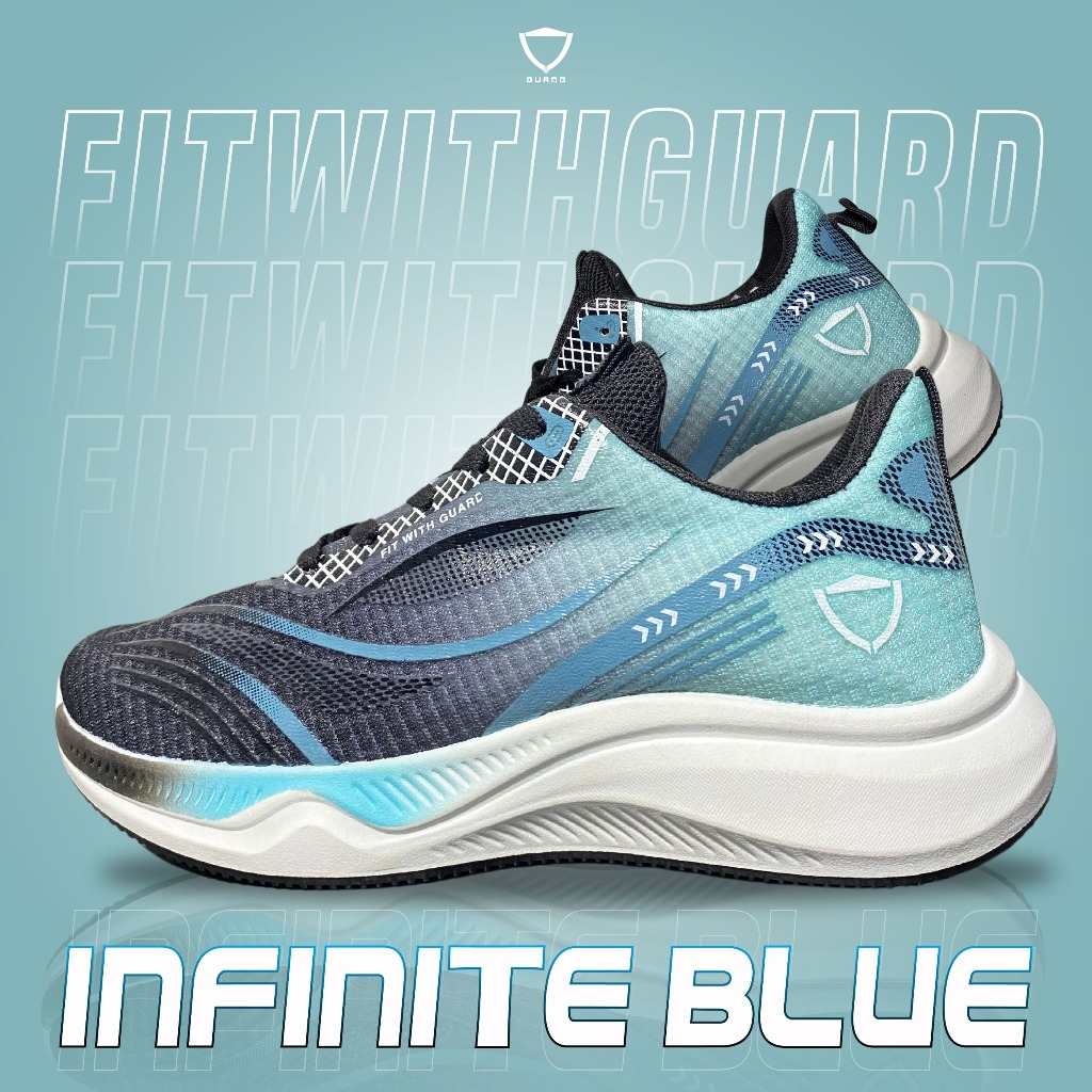 Jual FITWITHGUARD RUNNING SNEAKERS SHOES / SEPATU JOGGING DAN GYM GUARD ...