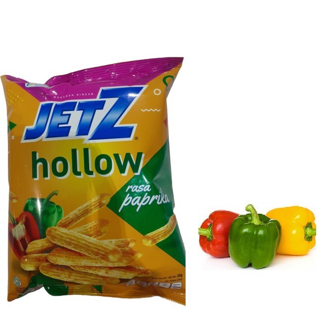 Jual Makanan Ringan Jetz Hollow Rasa Paprika 35 g | Shopee Indonesia