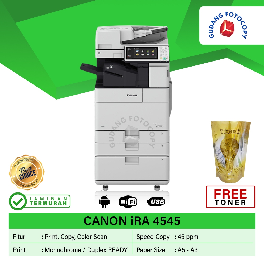 Jual [PROMO] Canon iRA 4545 Mesin Fotocopy READY STOK | Shopee Indonesia