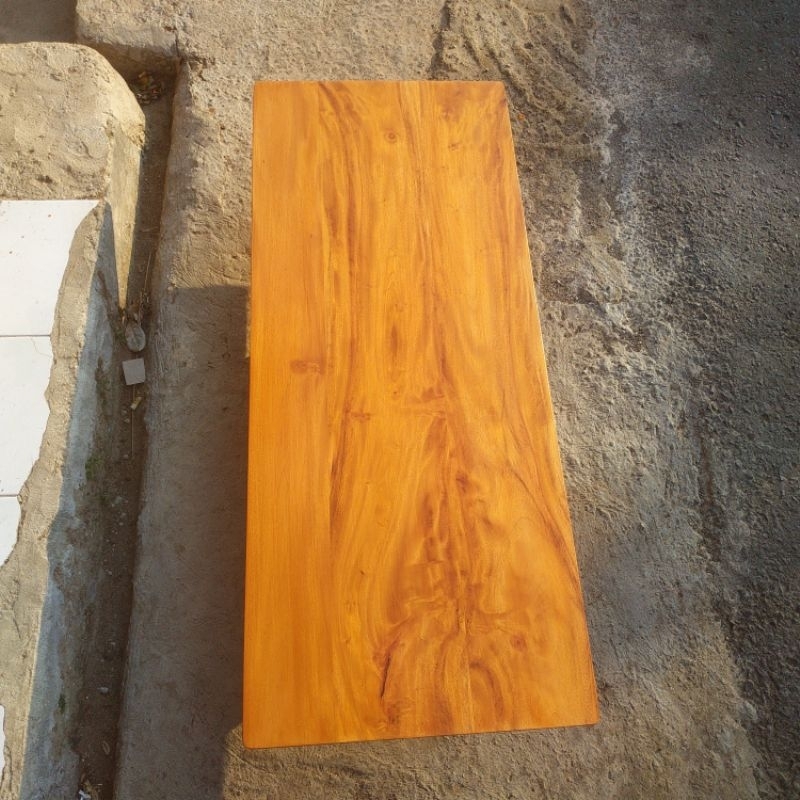 Jual papan kayu daun meja top table bahan meja 120x40x2cm | Shopee ...