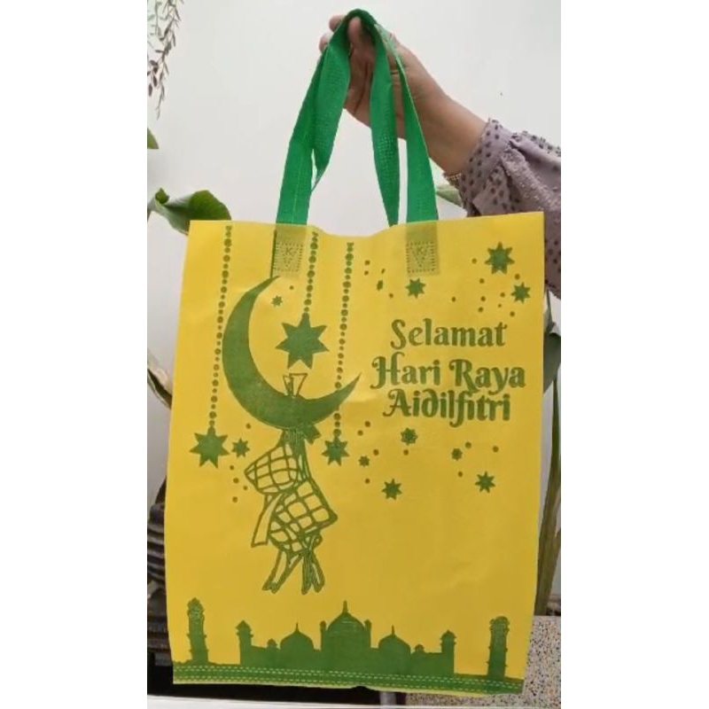 Jual Tas parcel lebaran t40x30x8 CETAK 2 SISI per 12 PCS | Shopee Indonesia