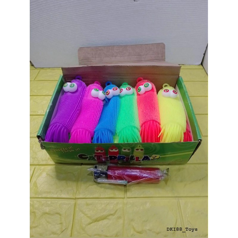 Jual MAINAN ULAT BULU BESAR ISI 20 PCS / PER BOX HD08 | Shopee Indonesia