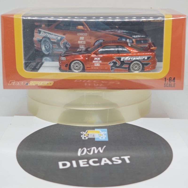 Jual Fast Speed 1/64 Nissan Skyline GTR R34 Need For Speed Underground ...