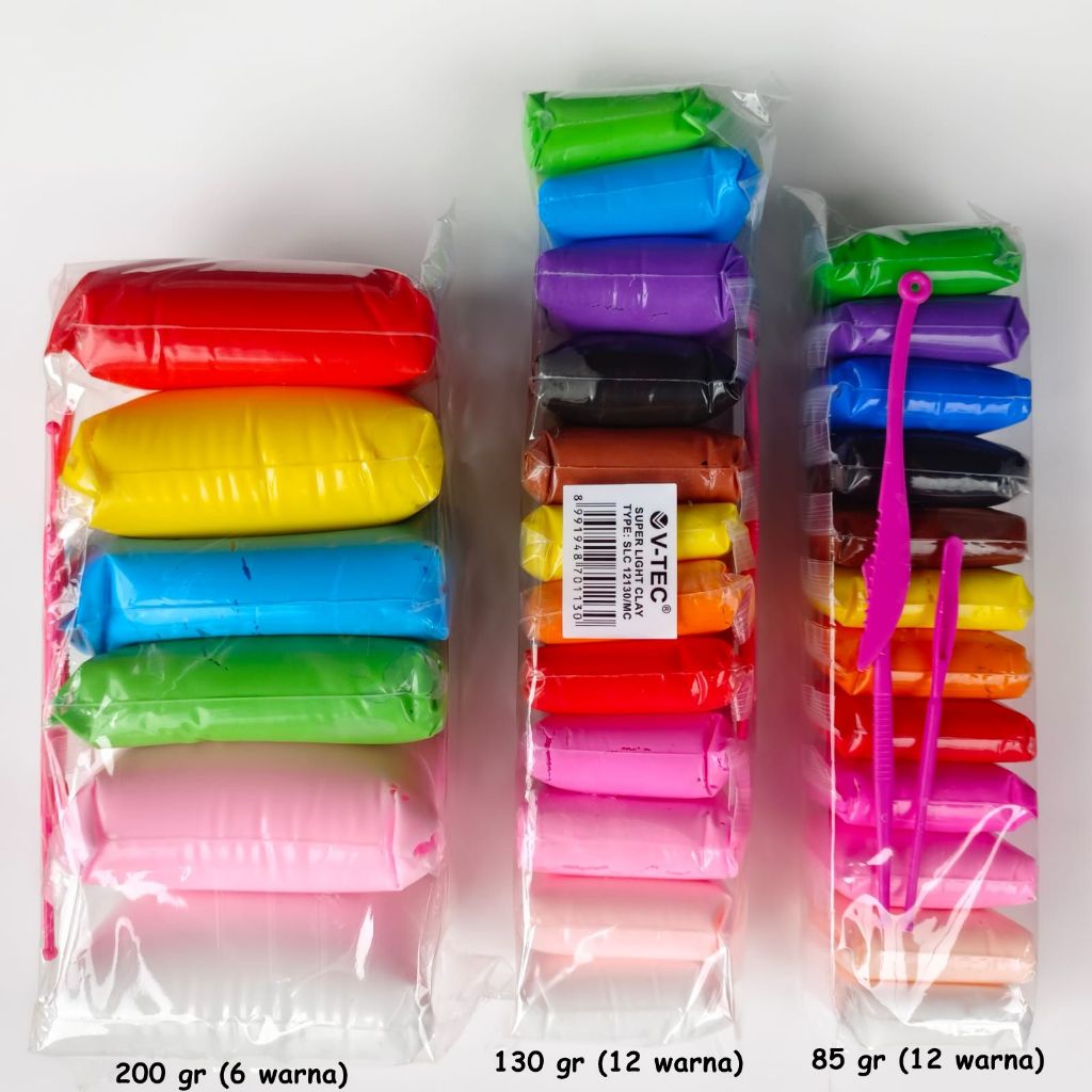 Jual Soft Clay / Polymer Clay / Light Clay / Mainan Edukasi Anak ...