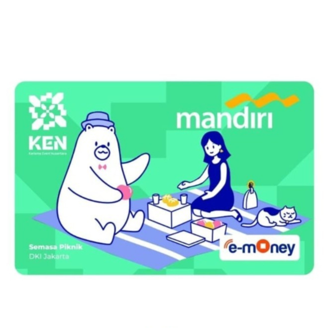 Jual EMONEY CARD MANDIRI ORIGINAL EDISI SEMASA PIKNIK DKI JAKARTA ...
