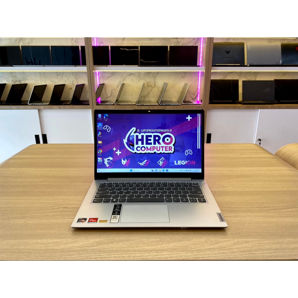 Jual Laptop Lenovo ideapad slim 1 AMD Ryzen 3 7k series (Ram 8gb ...