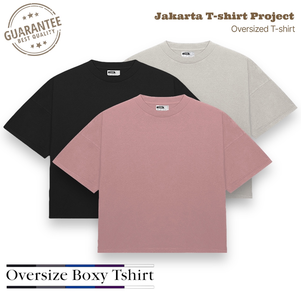 Jual OVERSIZED BOXY T-SHIRT BAJU OVERSIZE BOXY PRIA HEAVYWEIGHT BOXY ...