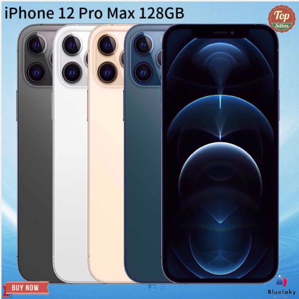 Jual iPhone 12 Pro Max 128GB Bekas Second Original100% All Sim Silent Fullset Mulus Hp 3utools ...