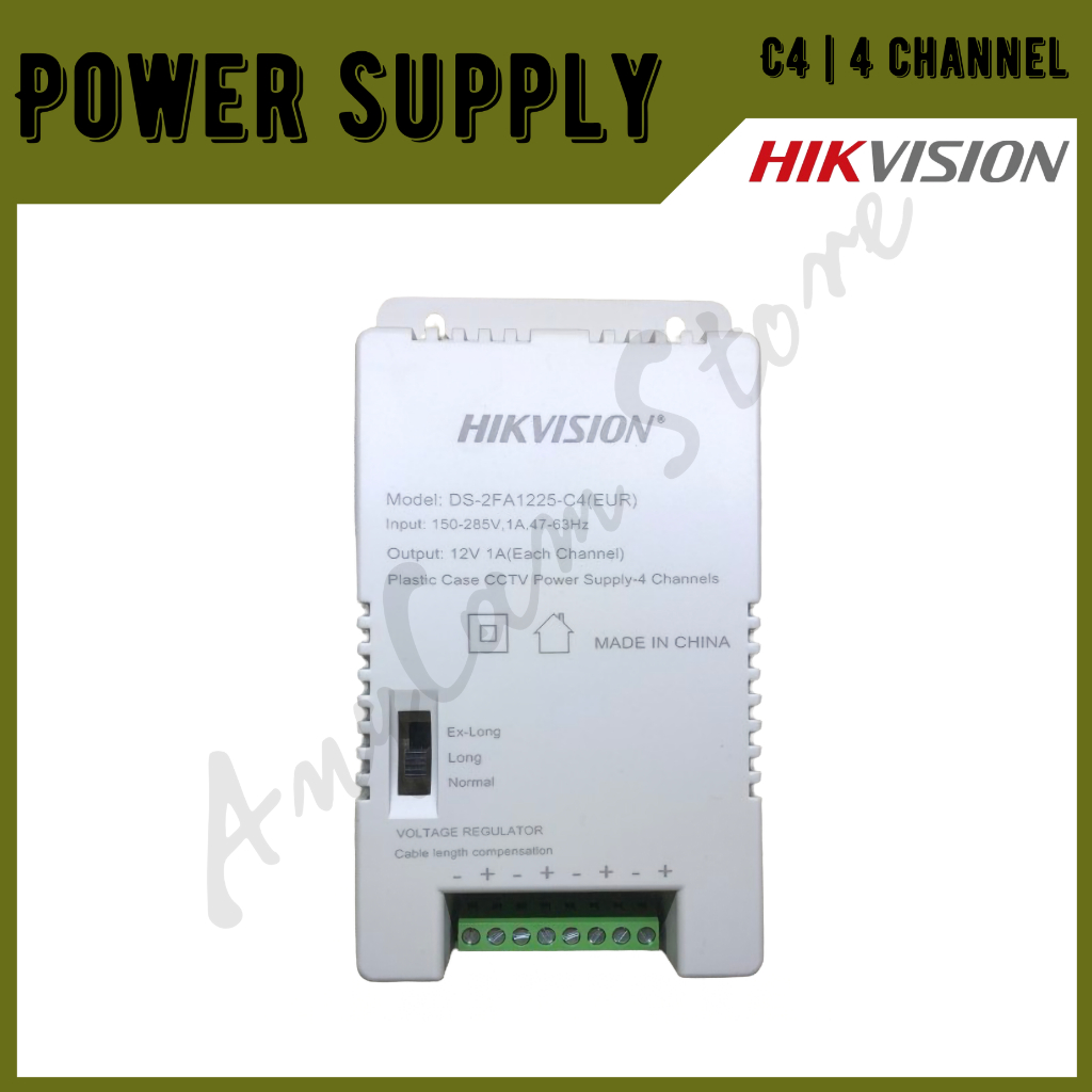 Jual Power Supply/ PSU HikVision 4CH | Shopee Indonesia