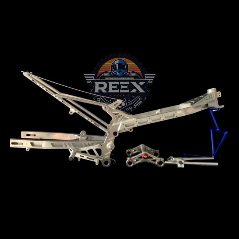 Jual sasis rangka almunium satria fu drag karbu/injeksi FULL SET by ...